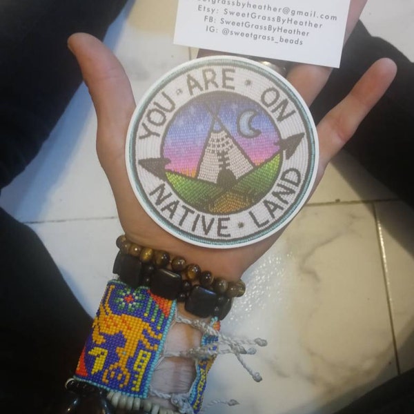 You Are on Native Land Sticker - Etsy