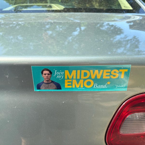 Jerma985 Bumper Sticker | Jerma Meme Sticker | 8" X 2.4" Glossy ...