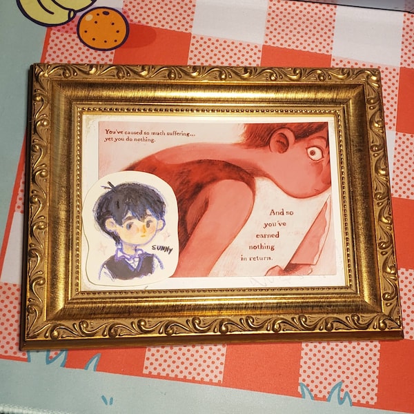 Omori Bossfight Quote (OMORI Print) - Etsy