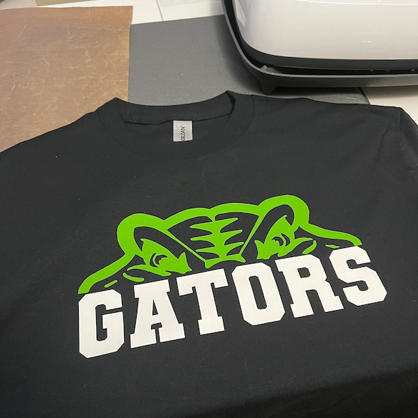 Green Gators Sublimation Design, PNG and SVG Digital Download, Gator ...
