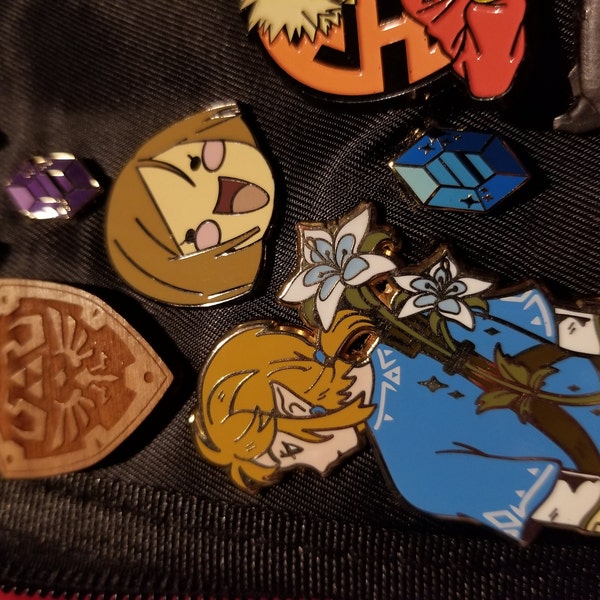 Mini Gem Pins | Crystal Cute Mini Multicolor Gamer Diamond Enamel Pins ...