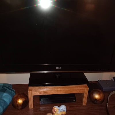 LED TV Riser Stand Traditional Style With Crown Molding in - Etsy