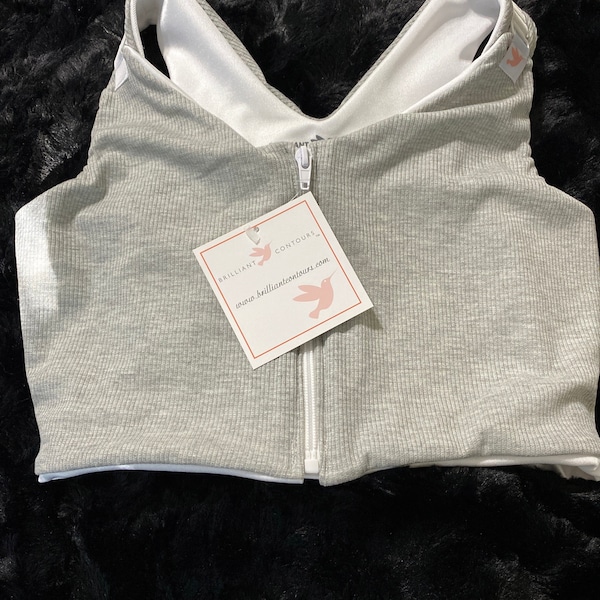 Post Surgical Comfortable Compression Front Closure Bra for Breast ...