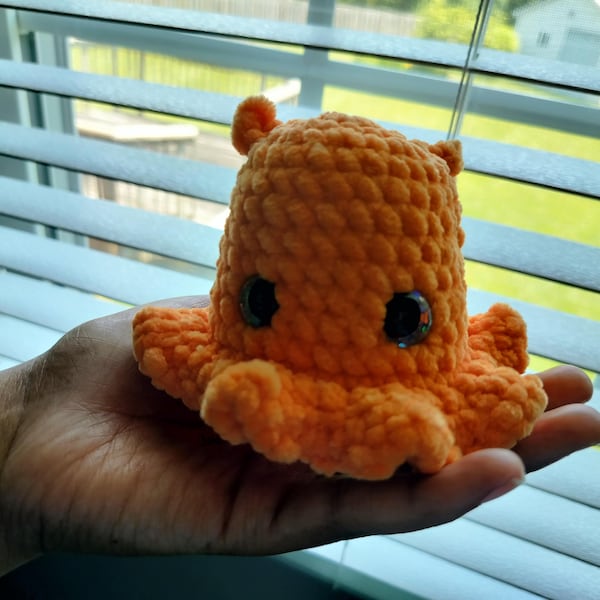 PATTERN: No Sew Dora the Dumbo Octopus - Amigurumi Octopus Pattern ...
