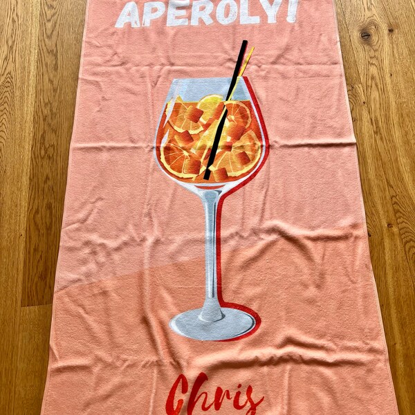 Holy Aperoly Aperol Birthday Postcard - Fun Spritz Summer Greeting Card ...