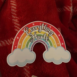 Ehlers Danlos Awareness Ribbon EDS Sticker Rare Disease Awareness - Etsy