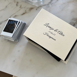 Personalized Instax Mini Photo Album. Polaroid Album. Wedding Guest ...