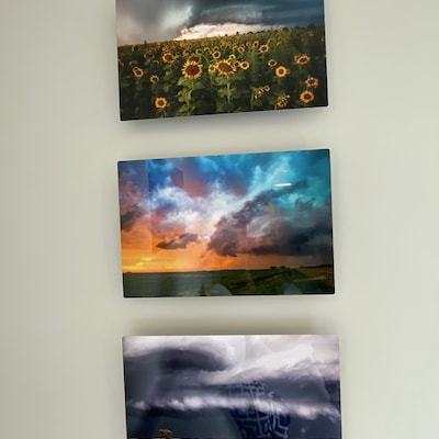 Storm Photography Print Fine Art Photo of Country Road and Lightning ...