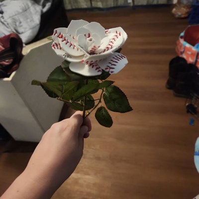Softball rose in Full Bloom - Etsy