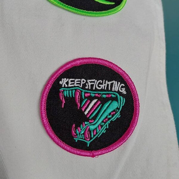 Keep Fighting Trans Pride Patch - Etsy