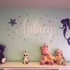 Name Wall Decal Kids Nursery Mermaid - Wall Decals Nursery ...