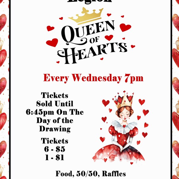 Queen of Hearts Playing Card Digital Artwork PNG SVG. - Etsy