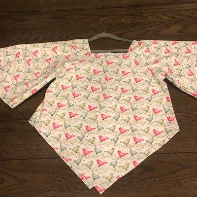 PATTERN Easy Sew Women Girls Boho Pullover Handkerchief Style Vintage ...