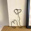 Dog Wire Art - Wire Words - Shelf Decor - Wall Decor - Labrador - Gift ...