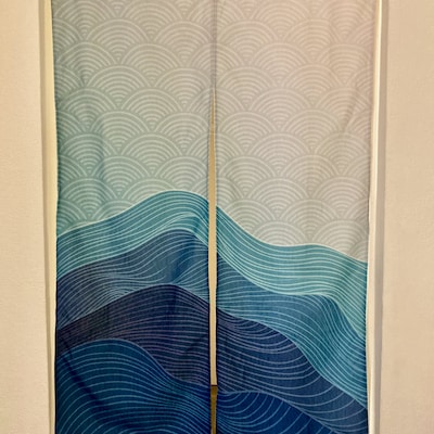 Japanese Koi Fish Noren Japanese Noren Door Doorway Curtain - Etsy