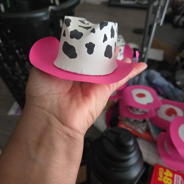 Cowboy Hat Brim SVG Template for 0.67 Oz Pringles Can - DIY Digital ...