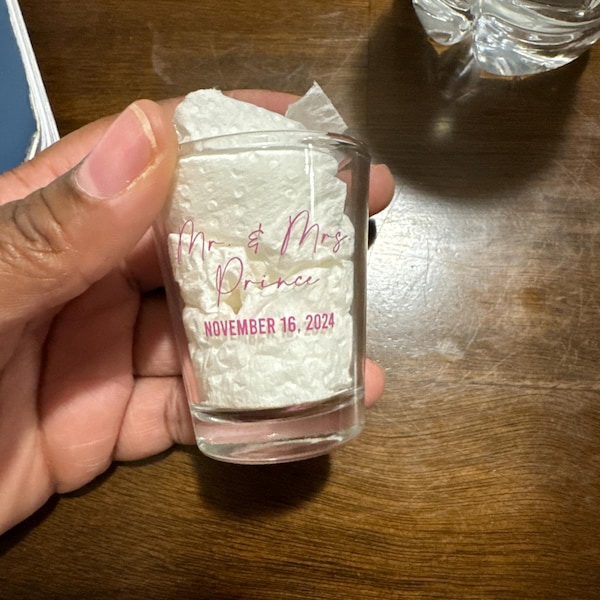 30th Birthday Bash Shot Glass, Custom 30th Birthday Shot Glasses ...
