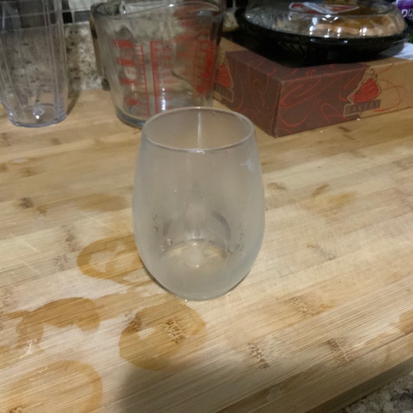 Star Trek Klingon Warrior Bloodwine Toasting Glass With Quote, "may ...