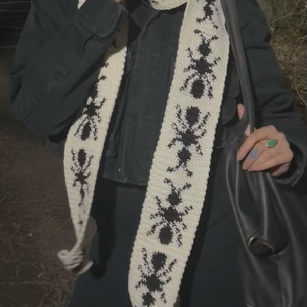 PDF Dirty Martini Scarf Crochet Pattern | Cute Intermediate Project ...