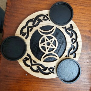 Lotus Mandala and Chakras Incense Holder Project SVG, AI, CDR, Laser Digital Files, Instant ...