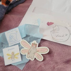 Fluffy Princess Cow Sticker / Matte Vinyl / Fairy Cow Sticker - Etsy