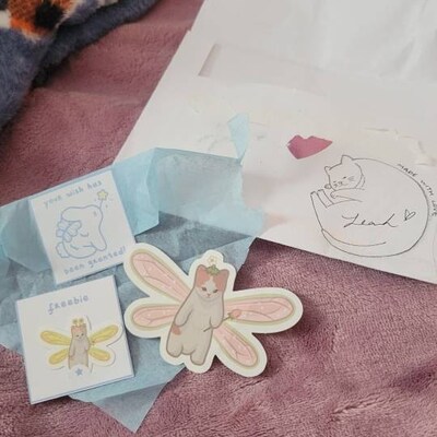 Fluffy Princess Cow Sticker / Matte Vinyl / Fairy Cow Sticker - Etsy