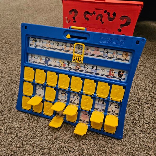 Bluey 2.0 Guessing Game | Digital Download | Bluey Themed Player Sheets ...