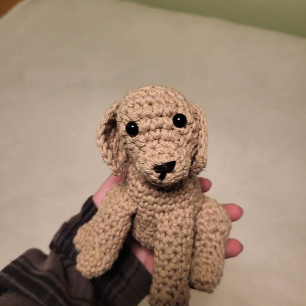 Labrador Crochet Pattern, Golden Retriever Crochet, Dog Crochet Pattern ...