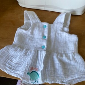 Baby Top / Boy Girl Top With Frills / Kids Top Button up / Baby Shirt ...