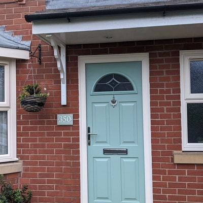 Traditional House Number Signs & Address Plaques in Sage Green - Etsy