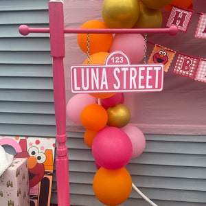 Street Sign Lamp Post 6inch Cake Topper - Etsy