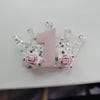 Birthday Hair Clip, Birthday Number Clip, Birthday Hair Bow, Girls Hair ...