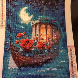 5d Rhinestone Art Painting Kit Adults, Gorgeous Castle Full Rhinestone ...