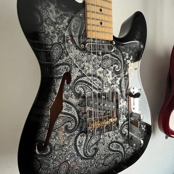 Clear Acrylic Pickguard for Us/mex Fender Telecaster Thinline 69' Re ...