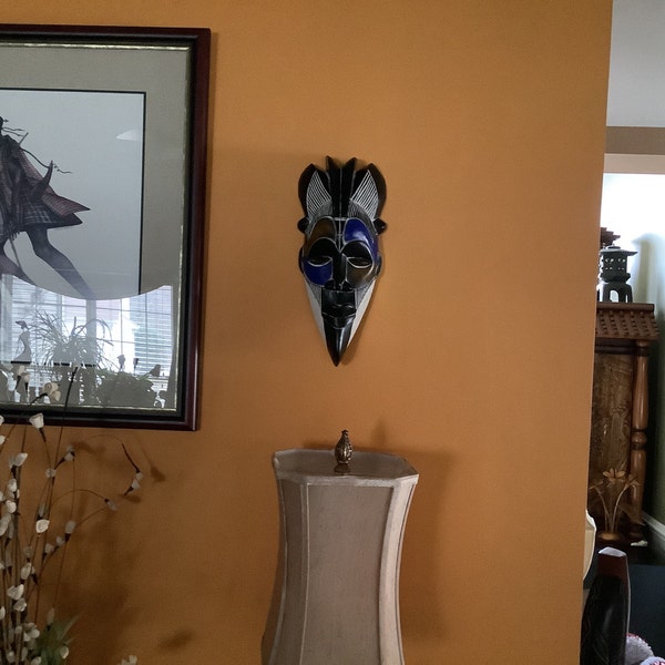 African Angolan Choukwe Tribe Wood and Rope Mask - Etsy