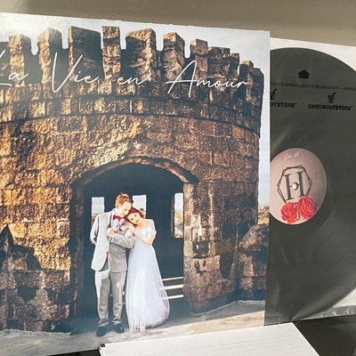 12 Vinyl Record Mixtape Two Sided Black Fully Custom - Etsy UK