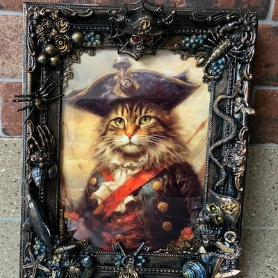 Siamese Cat Gothic Victorian Portrait Classy Cat Goth Vintage - Etsy