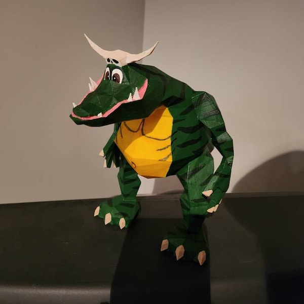 Princess Peach, Daisy and Toad (mario 64) Low-poly 3D Printed Figures ...