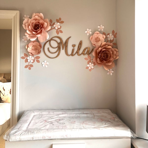 Wall Name, Wooden Name, Kids Wall Letters, Children's Name Plaque, Name ...