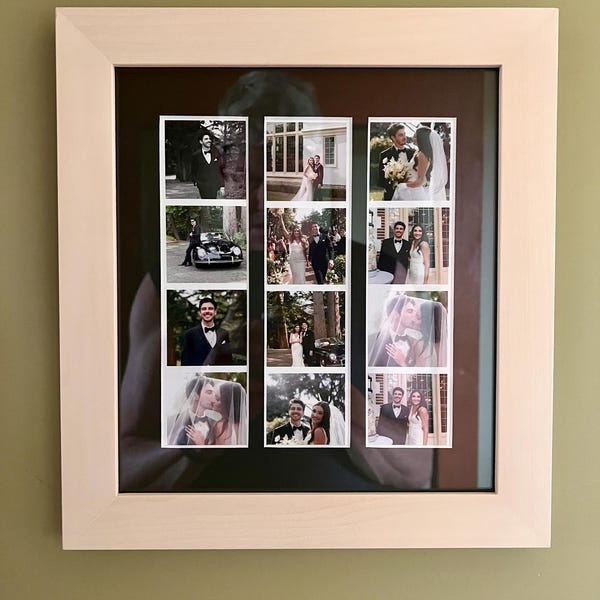 8x10 Custom Cut Single Matboard for 8x10 Frame, Picture Frame Mat ...