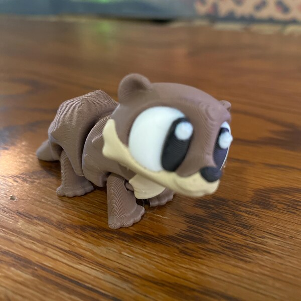 Dachshund Figurine, 3D Printed Animals, Articulated Fidget Doxie ...