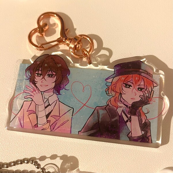 Bungou Stray Dogs Art Print / Soukoku Art Print / Dazai Osamu / Chuuya ...