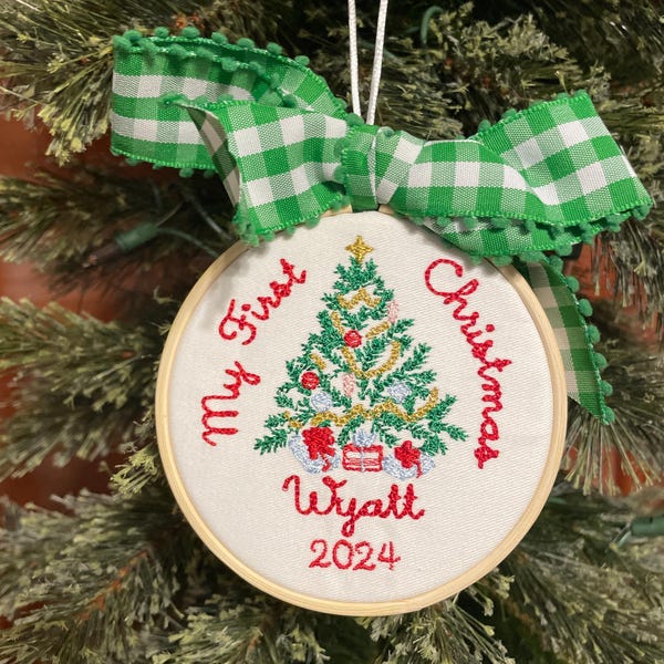 Baby Birth Sats Christmas Ornament - Etsy