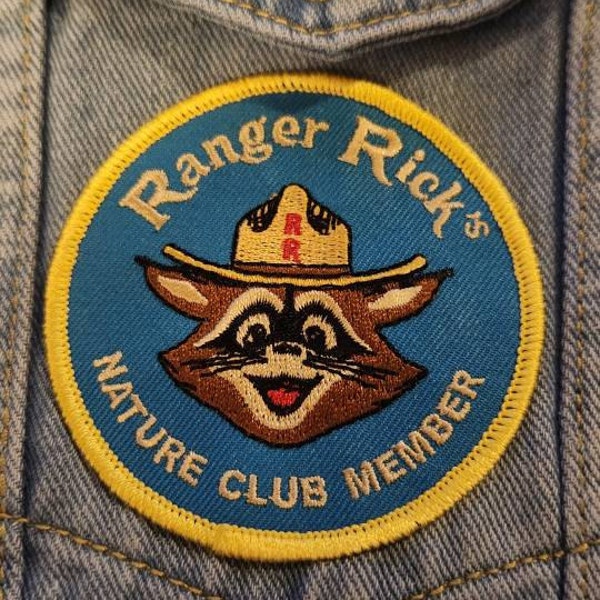 Ranger Rick's Nature Club Embroidered Patch, Outdoor Club - Etsy