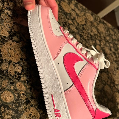Nike Air Force 1 Custom, Handpainted Lightning Strike Custom Nike AF1 ...