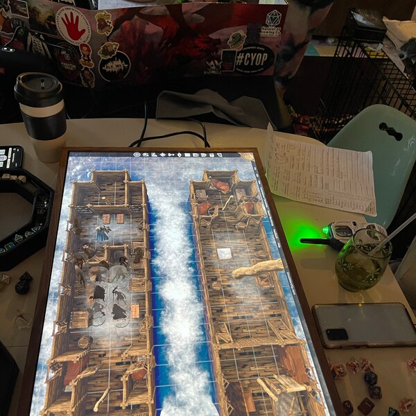 Dnd 32" Table Top TV 1080p - Ultra-thin, Handcrafted - Etsy