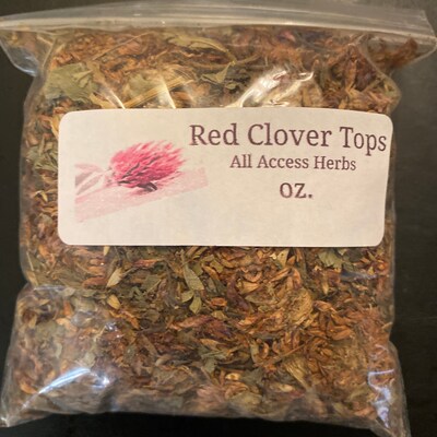 Red Clover Tops Whole Organic Dried Herbs Herbal Herbalism Aromatherapy ...