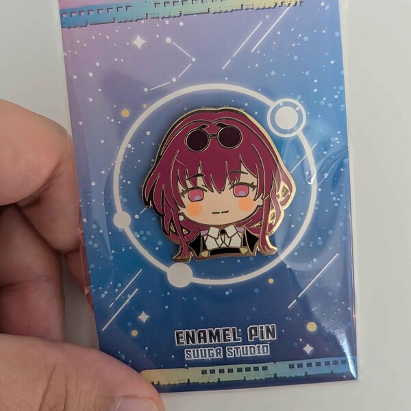 Virtual Vocalist Len Hard Enamel Pin, Valentine's Day Gift - Etsy