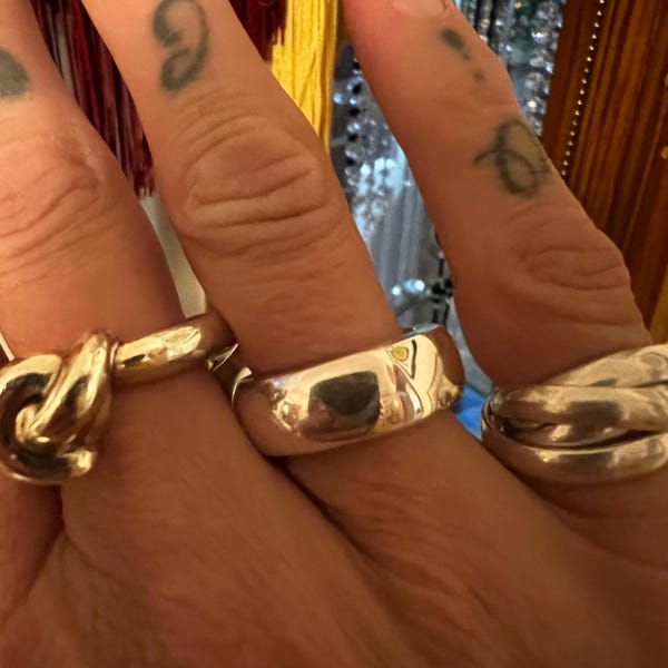 SOLID HEAVY 999 Silver Bracelet B Shape Open Cuff Torque Bangle Silver ...