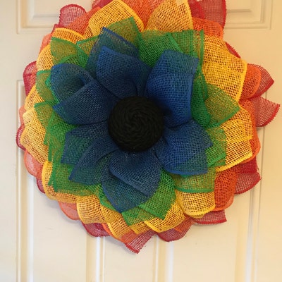 Red Poly Burlap Mesh 10 Inch, Poly Burlap Mesh, Poly Burlap Mesh for ...